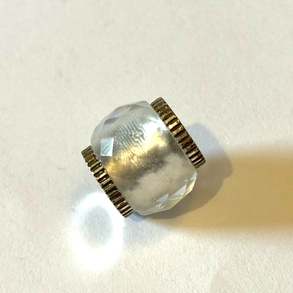Brighton | Jewelry | Brighton Glass Bead In White With Translucent ...